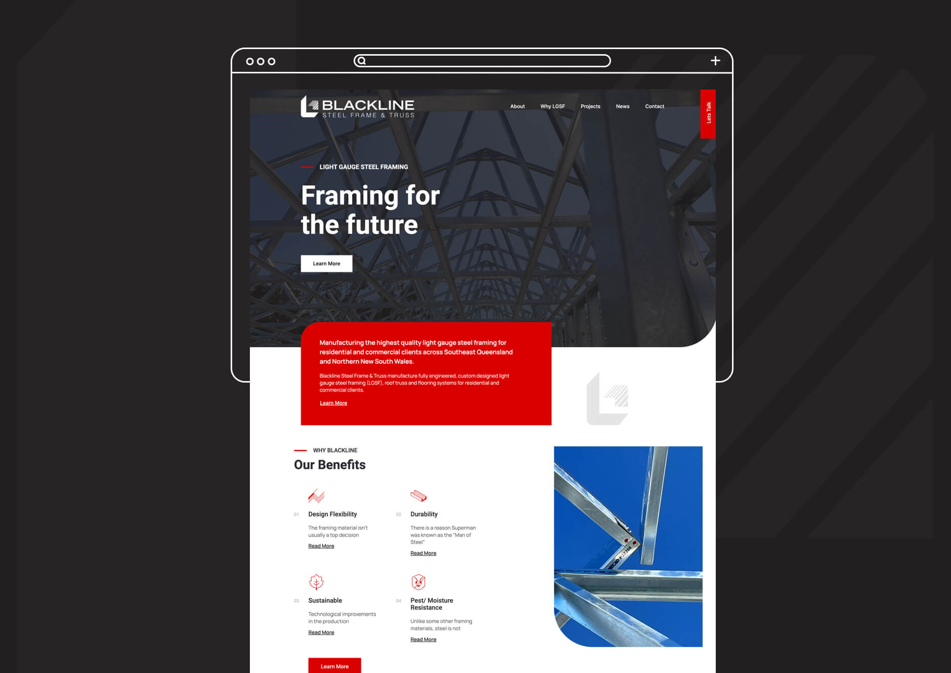 BLACKLINE ⋆ Portfolio ⋆ Thrive Digital Gold Coast