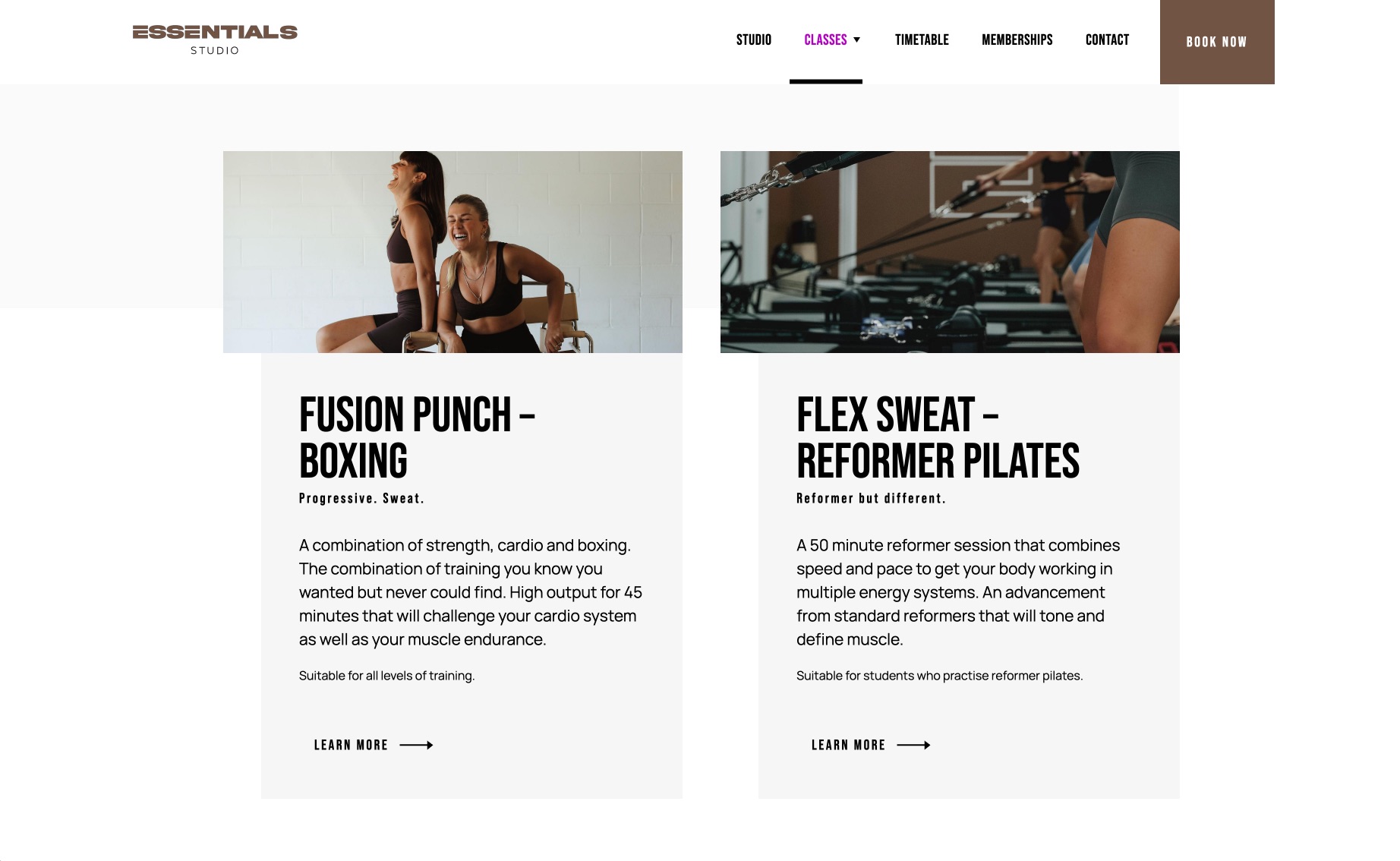 Essentials Studio ⋆ Portfolio ⋆ Thrive Digital Gold Coast