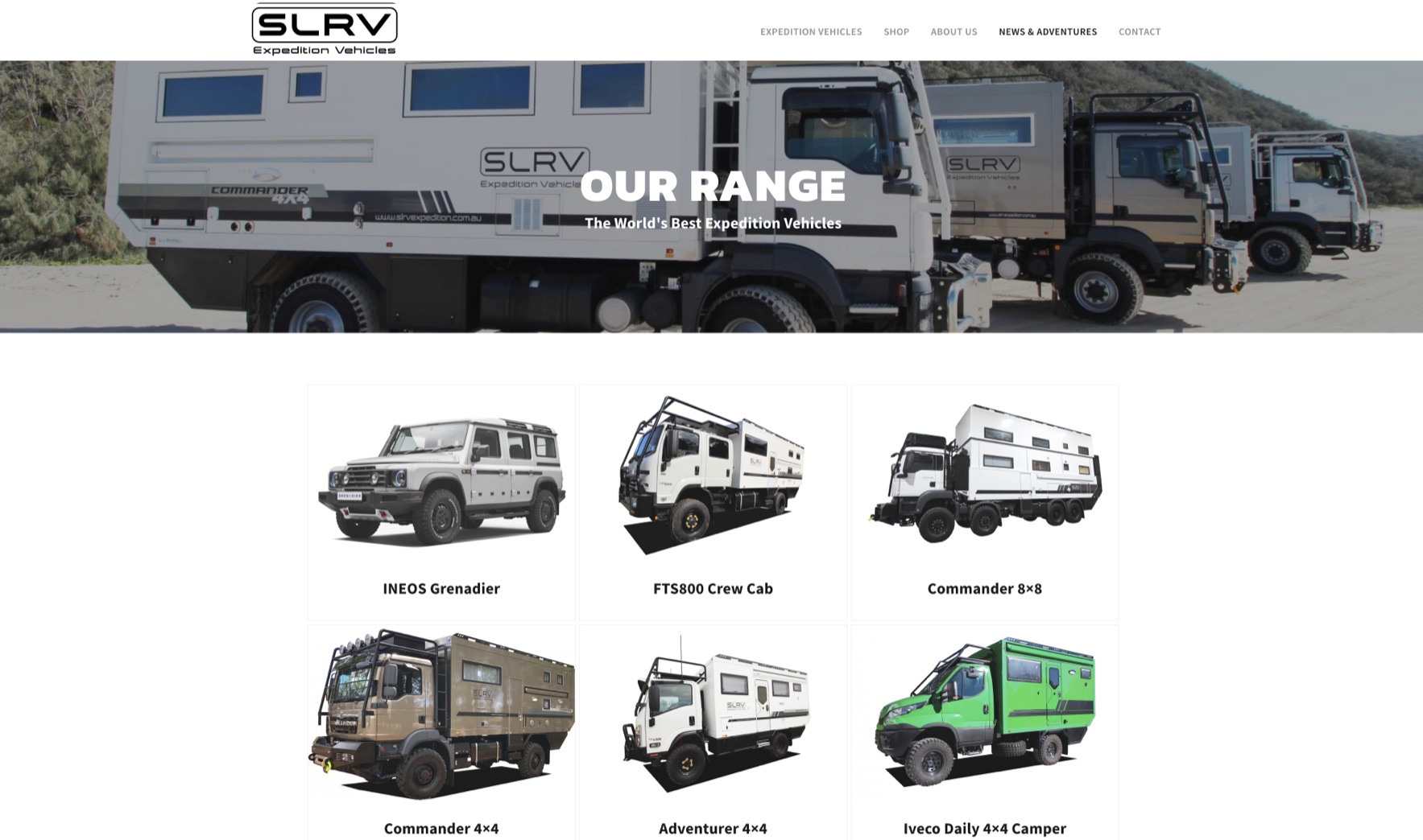 SLRV Expedition ⋆ Portfolio ⋆ Thrive Digital Gold Coast